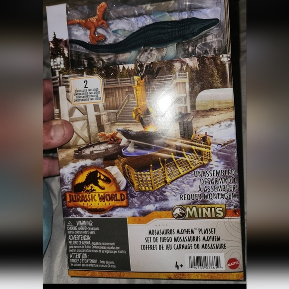 Mattel | Toys | New Mattel Jurassic World Dominion Minis Mosasaurus ...